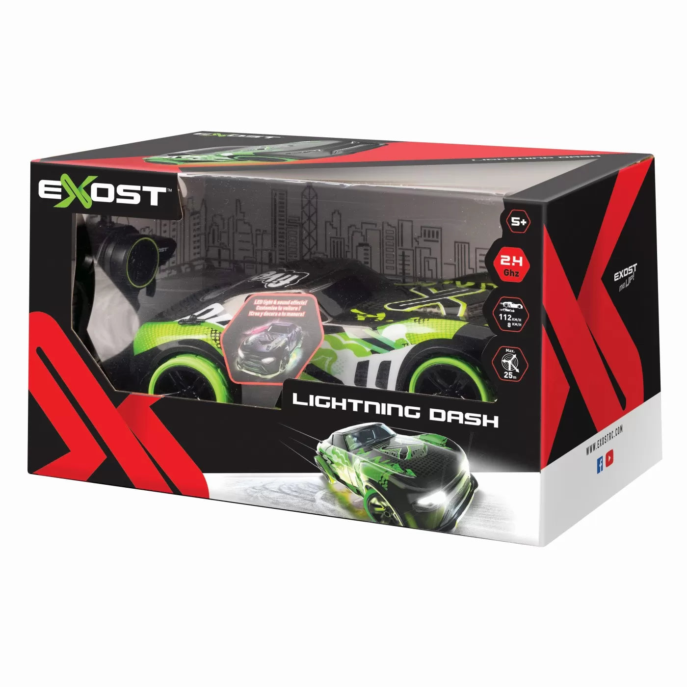 Silverlit Exost - Lightning Dash RC Race Car | The Toy Store | Lebanon | Toys | Silverlit ...