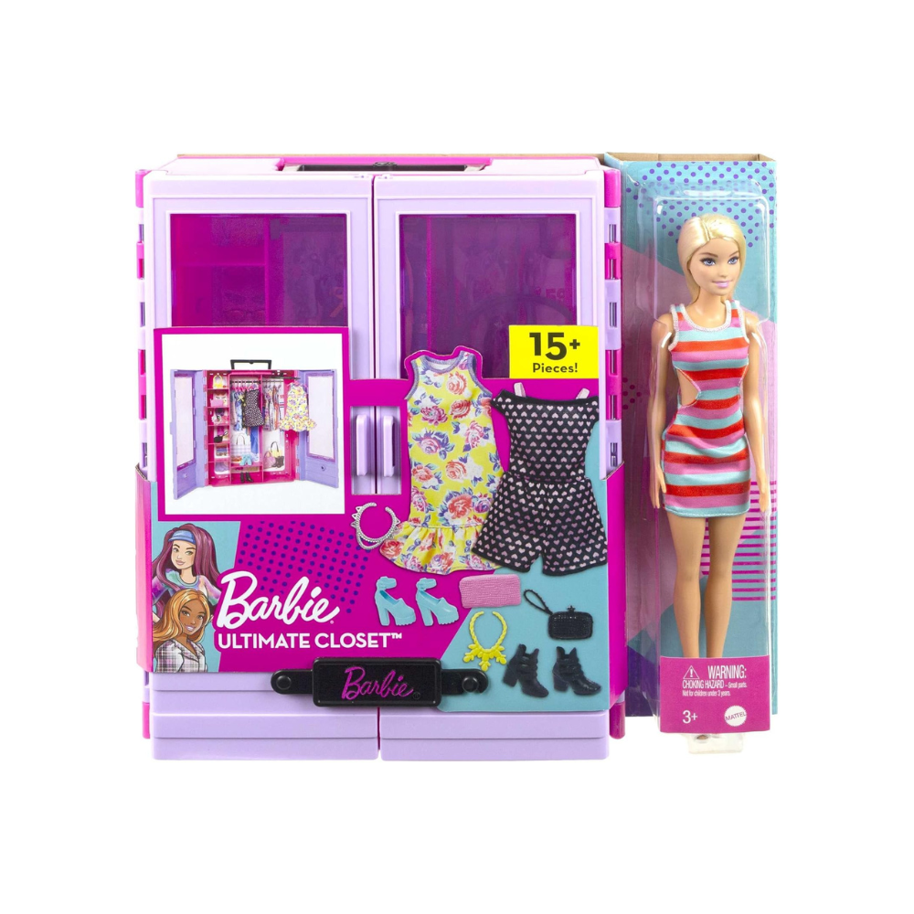Barbie Fashionistas Ultimate Closet Doll and Accessory – The Toy Store