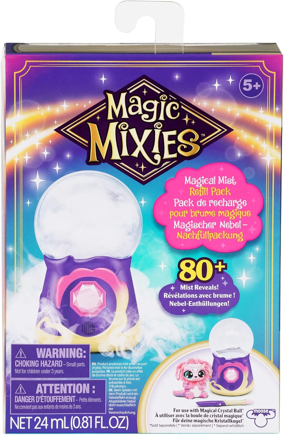 Moose Magical Mist and Spells Refill Pack for Magical Crystal Ball| The ...