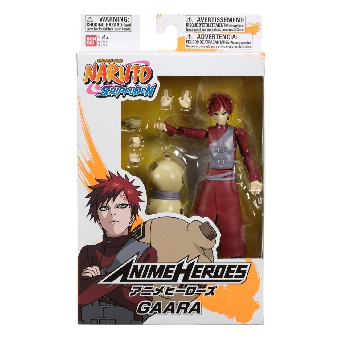 Anime Heroes Naruto Gaara Figure | Bandai – The Toy Store