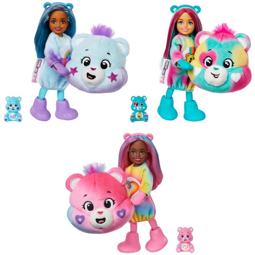 Barbie X Care Bears Cutie Reveal Chelsea Mix Doll | Barbie – The Toy Store