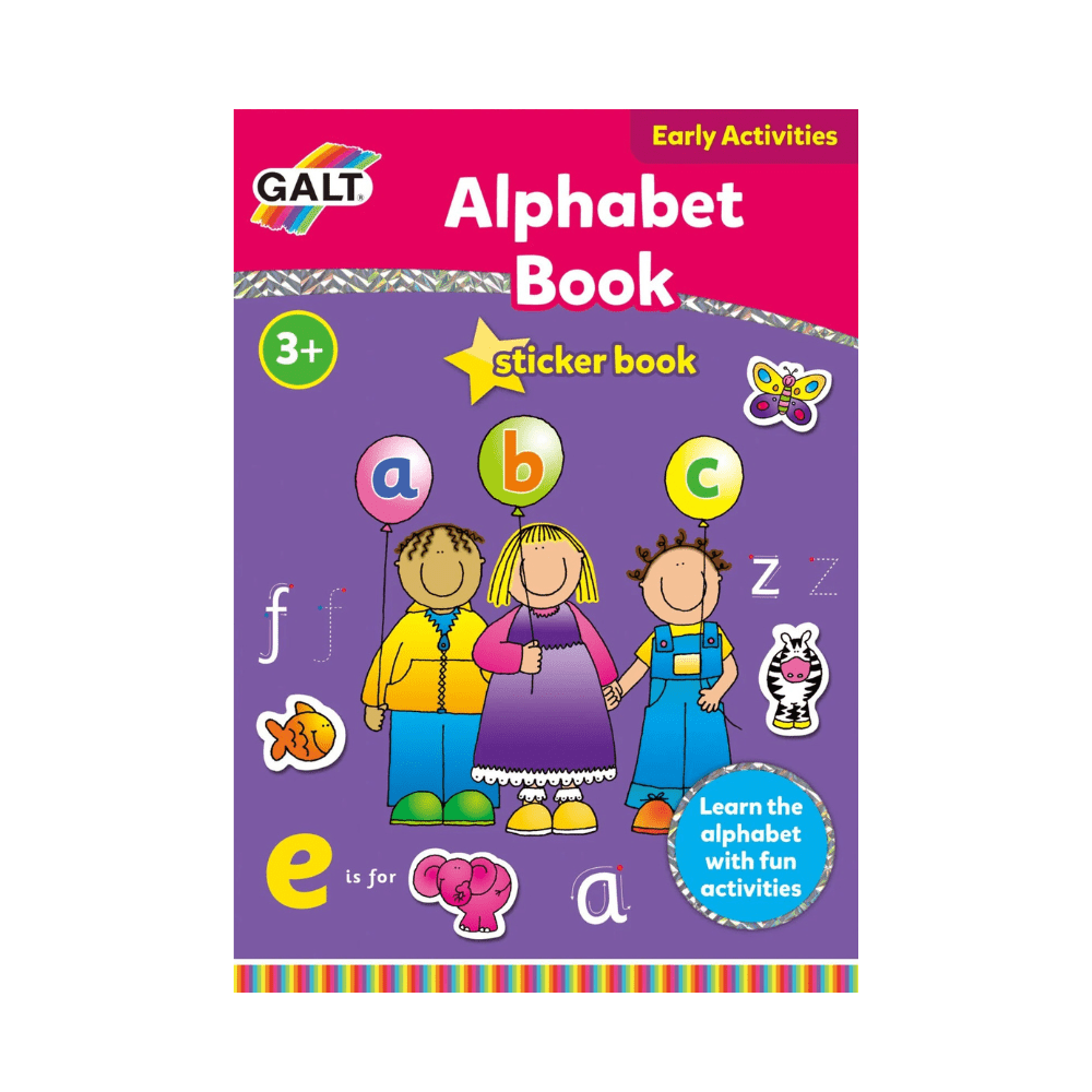 Alphabet Sticker Book | Galt – The Toy Store