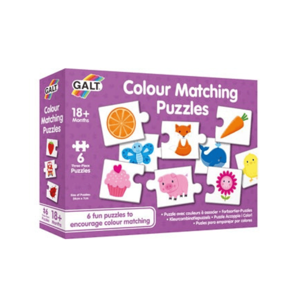 Colour Matching Puzzles Set | Galt – The Toy Store