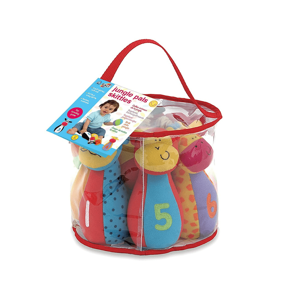 Jungle Pals Skittles Bowling Game | Galt – The Toy Store