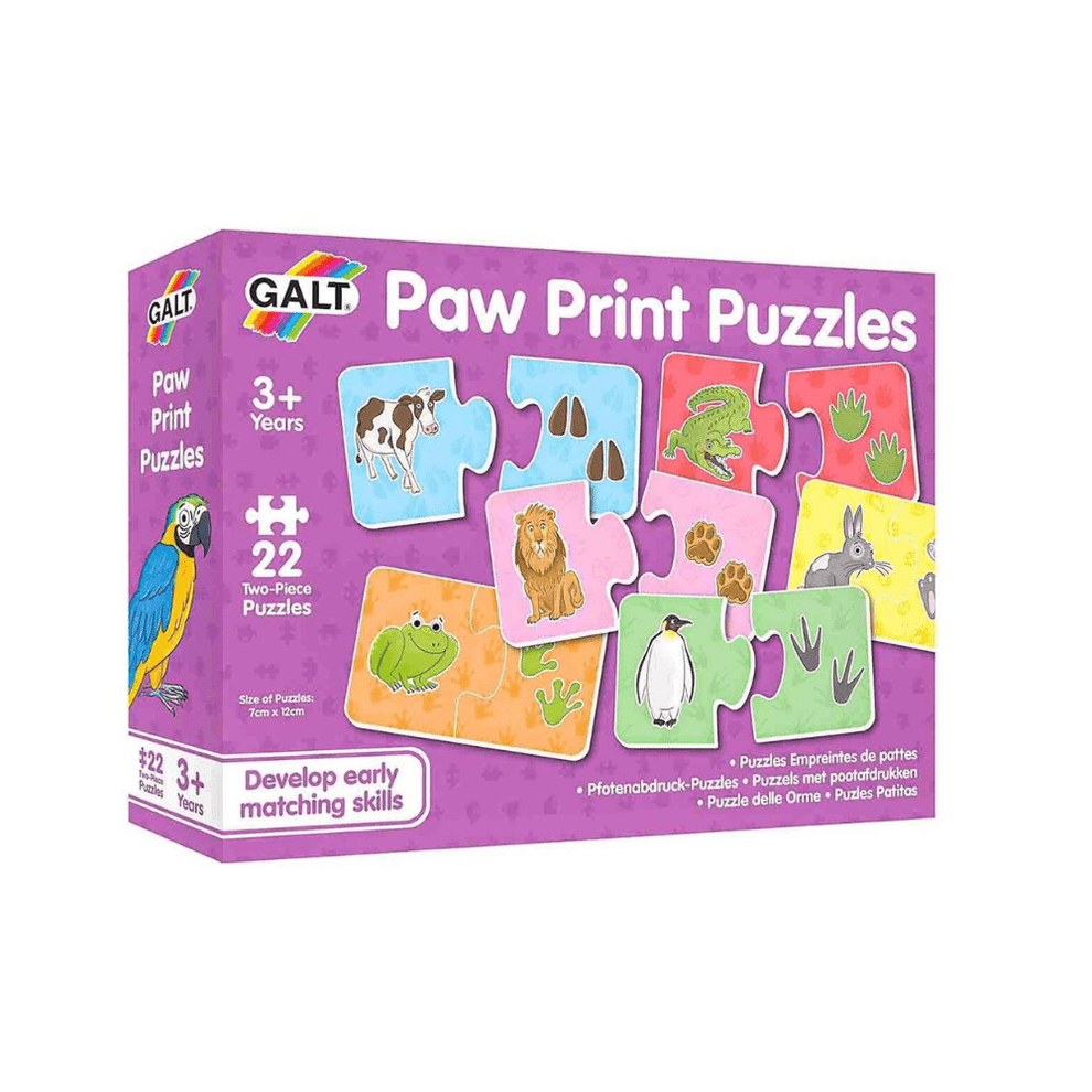 Paw Print Children's Puzzles Set | Galt – The Toy Store