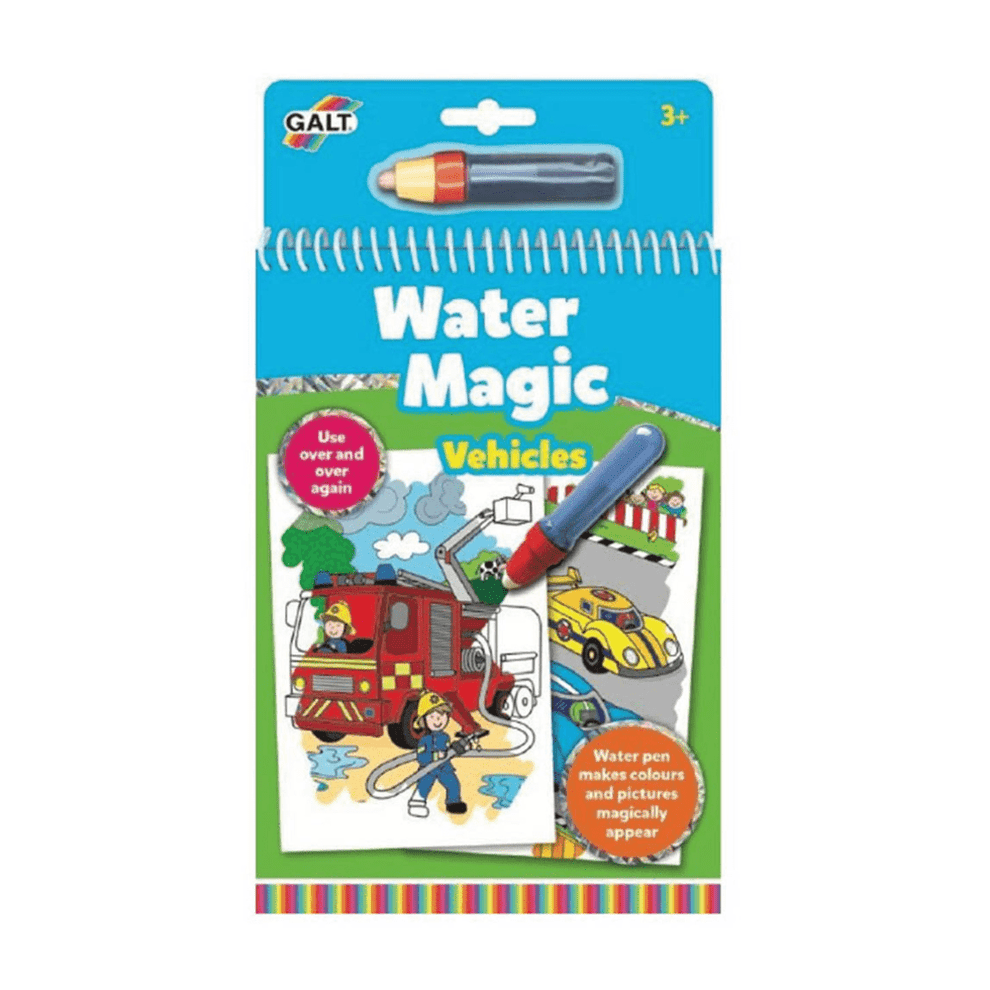 Water Magic Vehicles Learning Mat | Galt – The Toy Store
