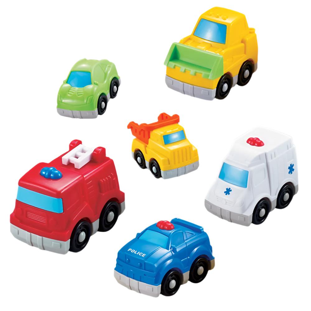 Mini Vehicles 5-Pack Set | Hapee Capee – The Toy Store