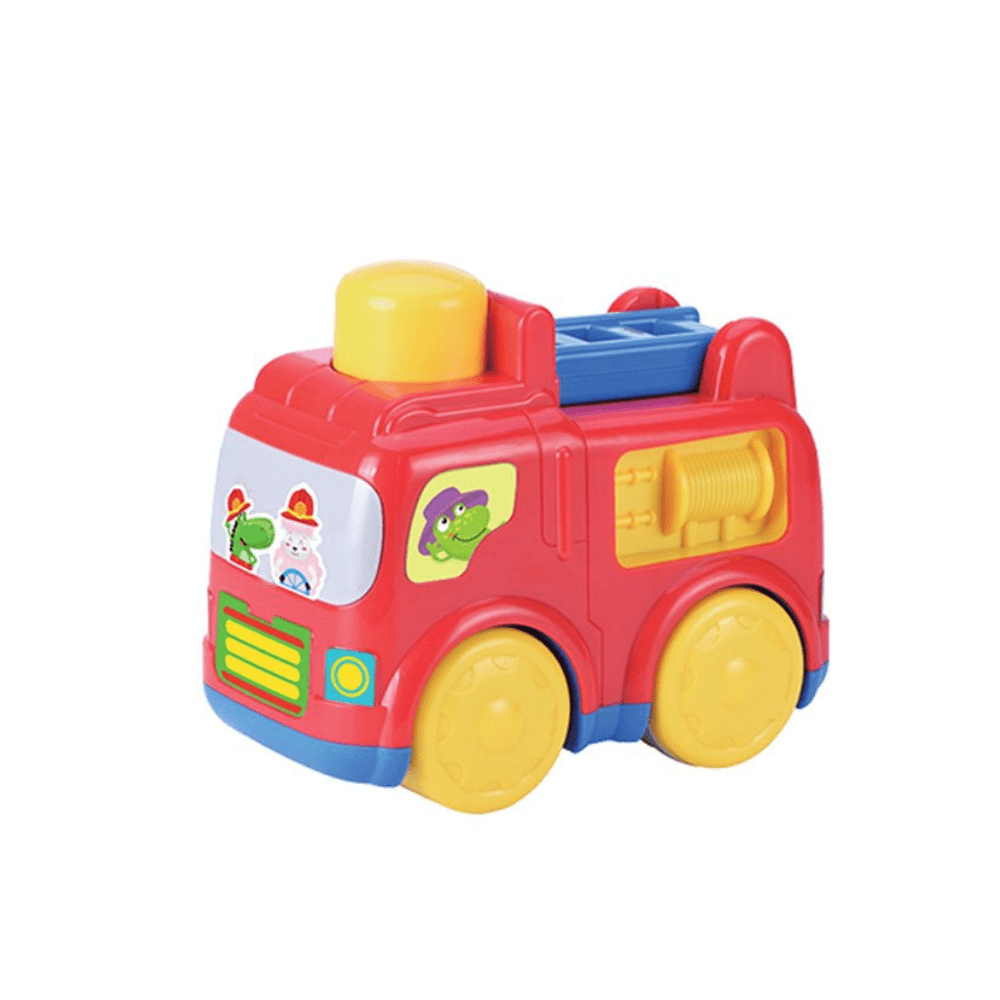 Press N Go Rescue Car (Fire Engine) | Hapee Capee – The Toy Store