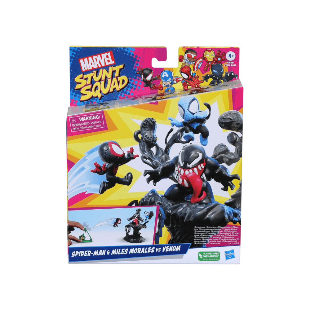 Stunt Squad Villain Knockdown Playset | Hasbro – The Toy Store