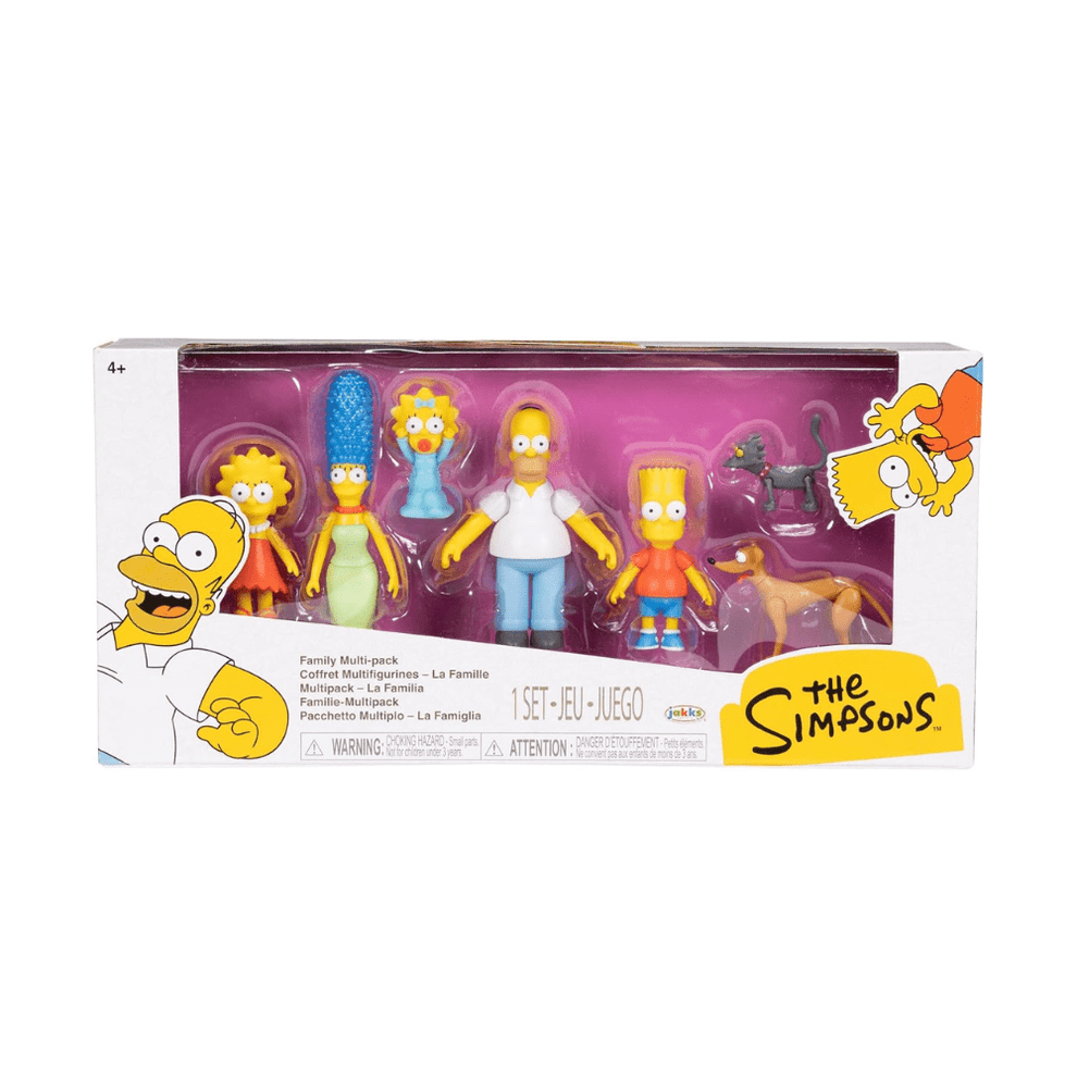 The Simpsons Family Mini Figure Set | Jacks Pacific – The Toy Store