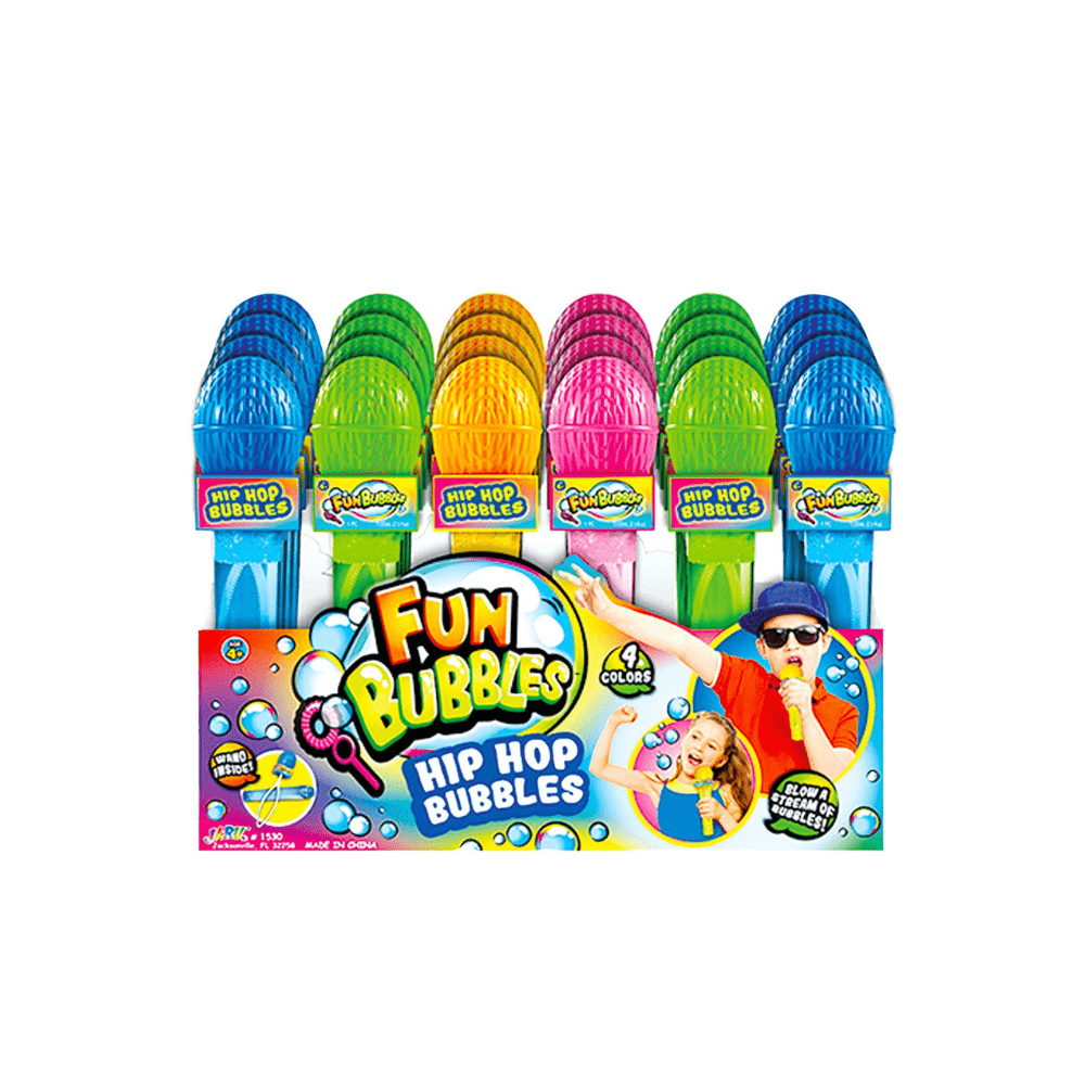 Super Miracle Bubbles Hip Hop Bubbles, Assorted Styles | Jaru – The Toy ...