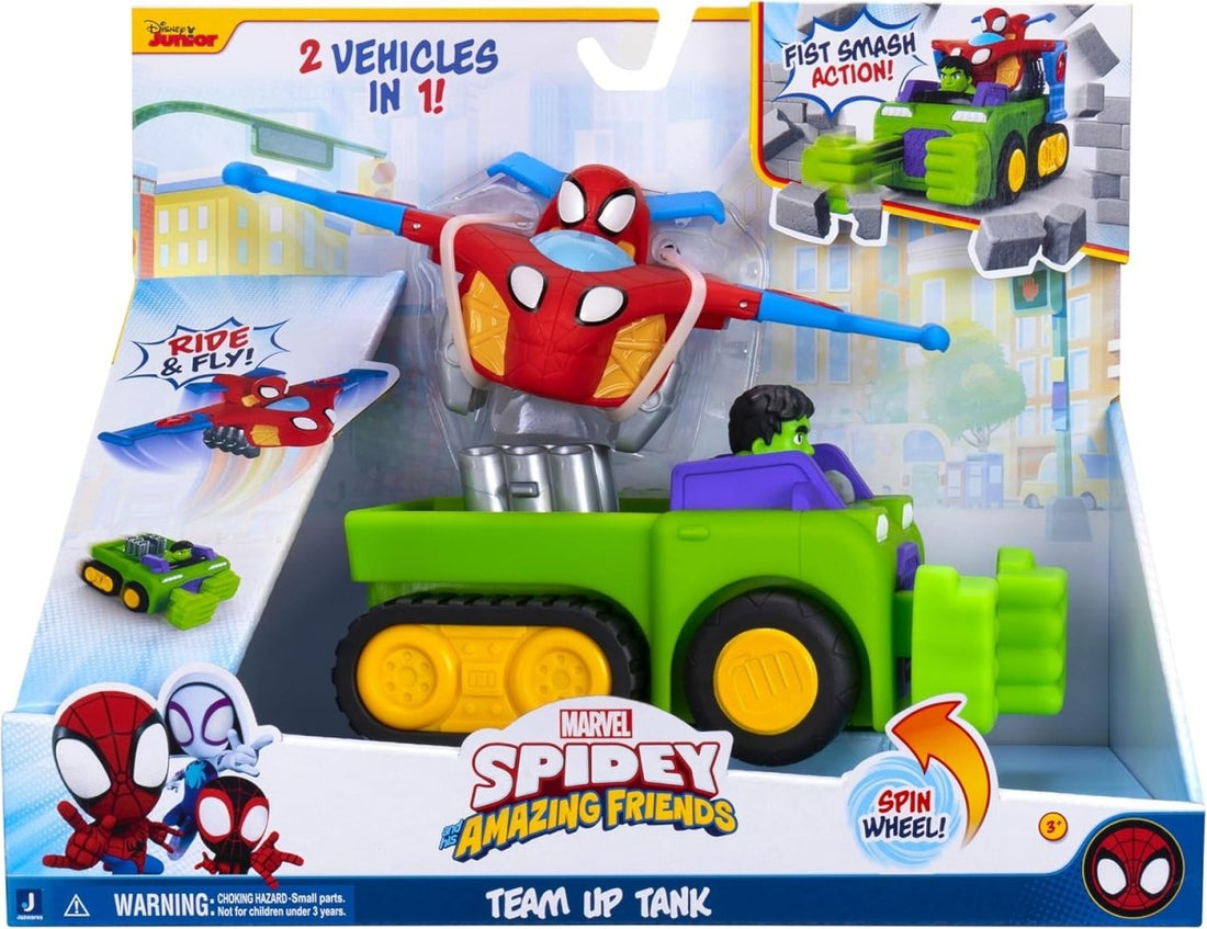 Spidey Team Up Tank Toy | Jazwares – The Toy Store