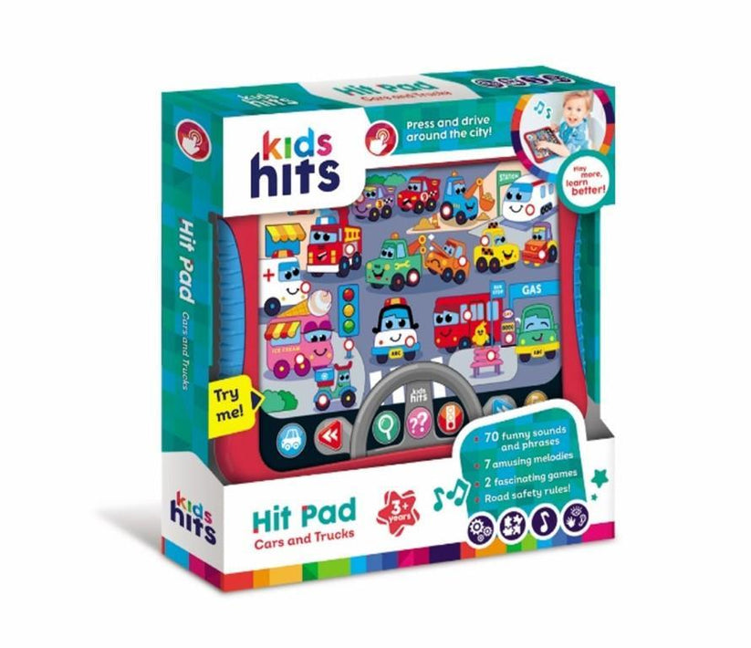 Hit Pad Cars And Trucks Toy | Kids Hits – The Toy Store