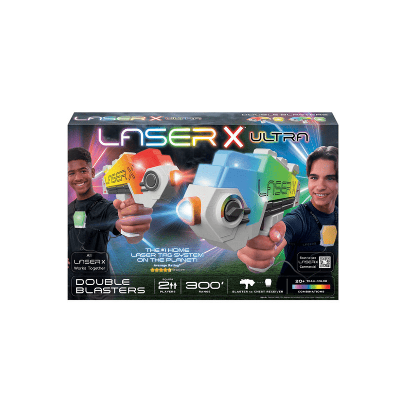 Ultra Double Blasters Set | Laser x – The Toy Store