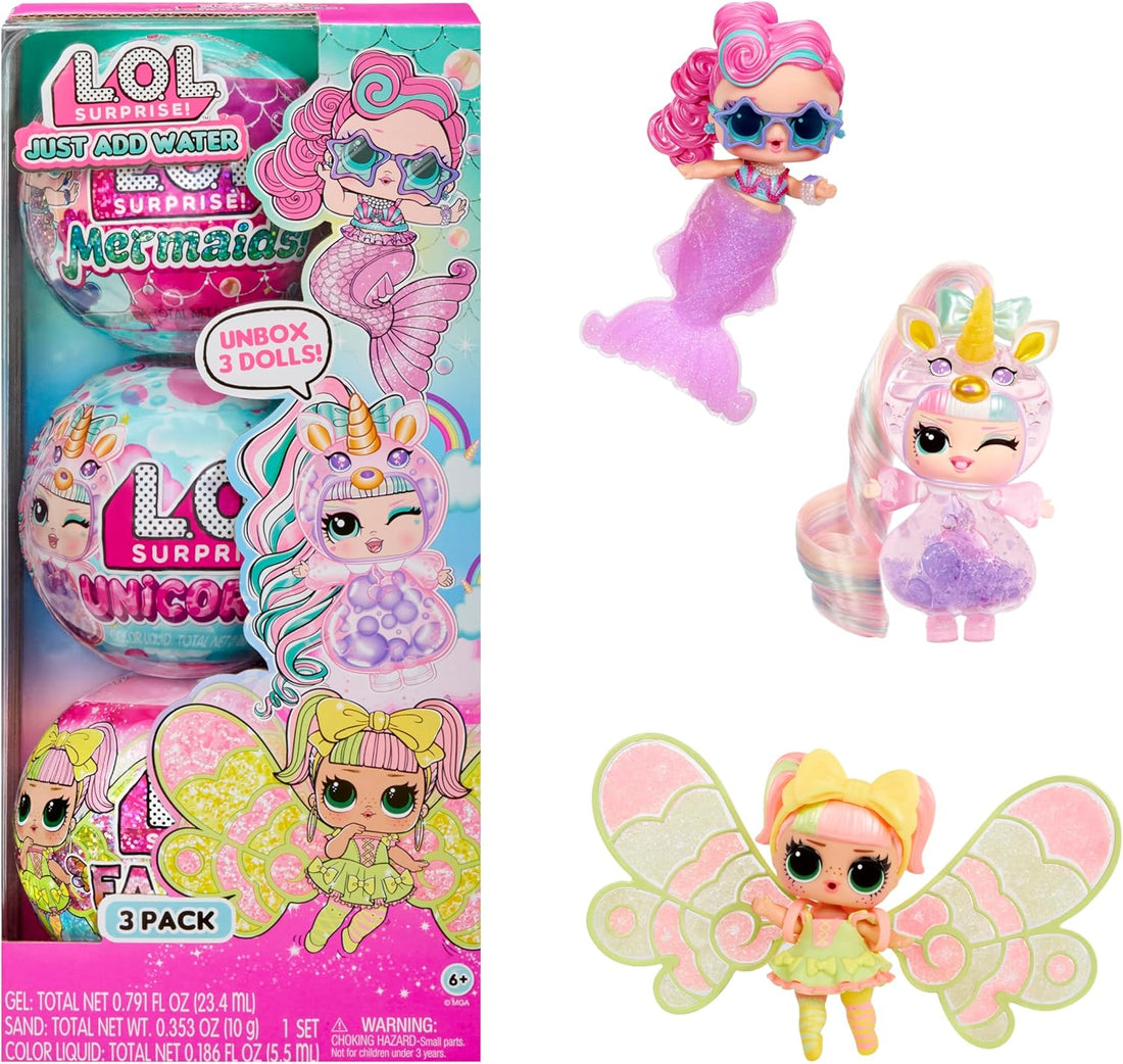 Surprise Just Add Water 3-Pack | Mga – The Toy Store