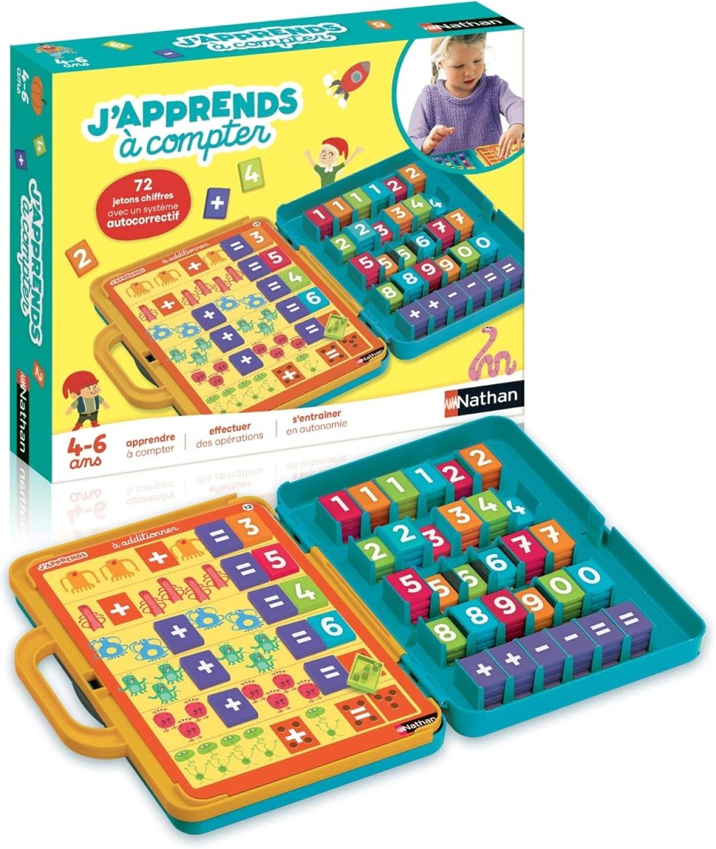 J'Apprends À Compter Game | Nathan – The Toy Store