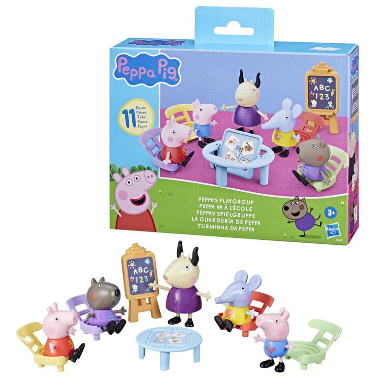 Peppas Playgroup Figures | Peppa Pig – The Toy Store