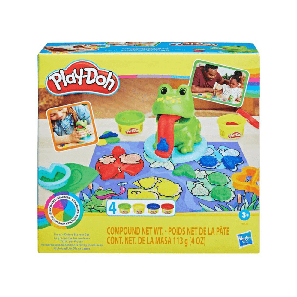 Frog And Color Starter Dough Set | Playdoh – The Toy Store