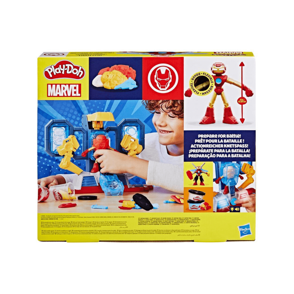 Iron Man Armor Maker Lab Playset | Playdoh – The Toy Store