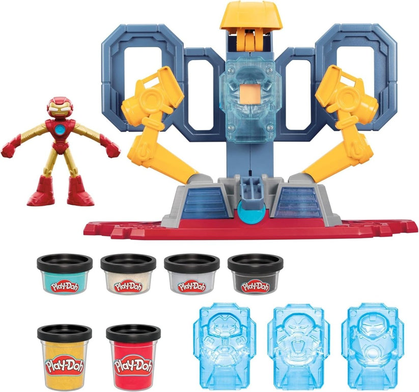 Iron Man Armor Maker Lab Playset | Playdoh – The Toy Store