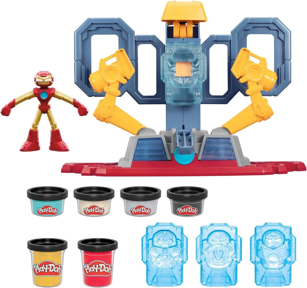Iron Man Armor Maker Lab Playset | Playdoh – The Toy Store