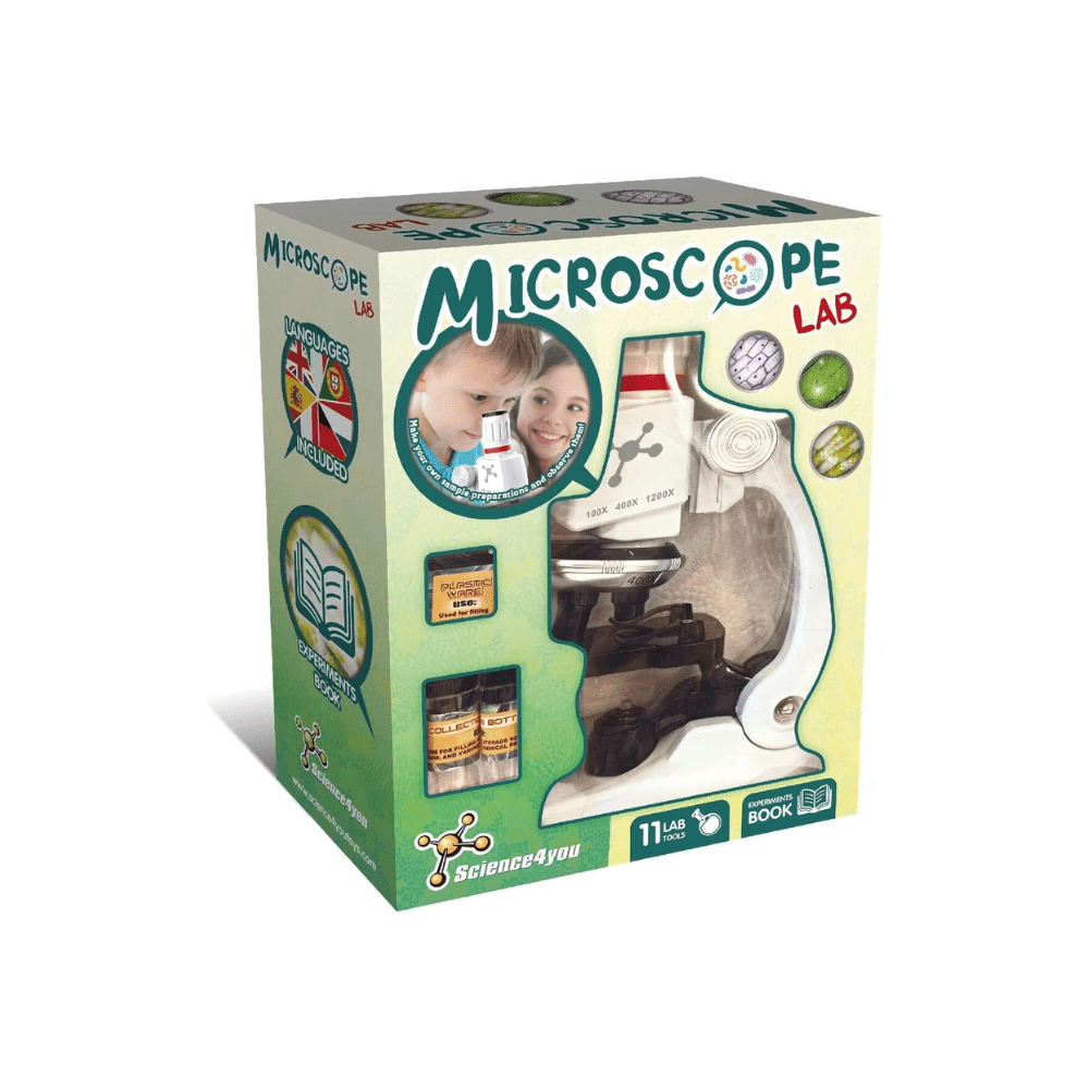Microscope – Experiments 11 Lab Tools | Science4you – The Toy Store