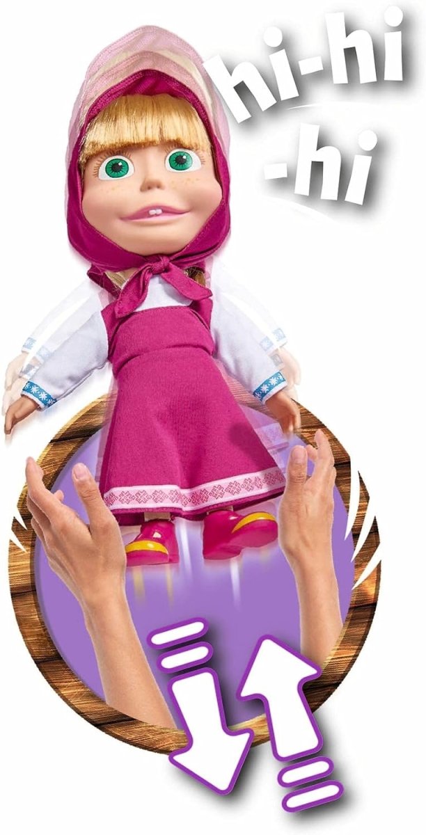 Masha Shake & Sound 30cm Doll | Simba – The Toy Store