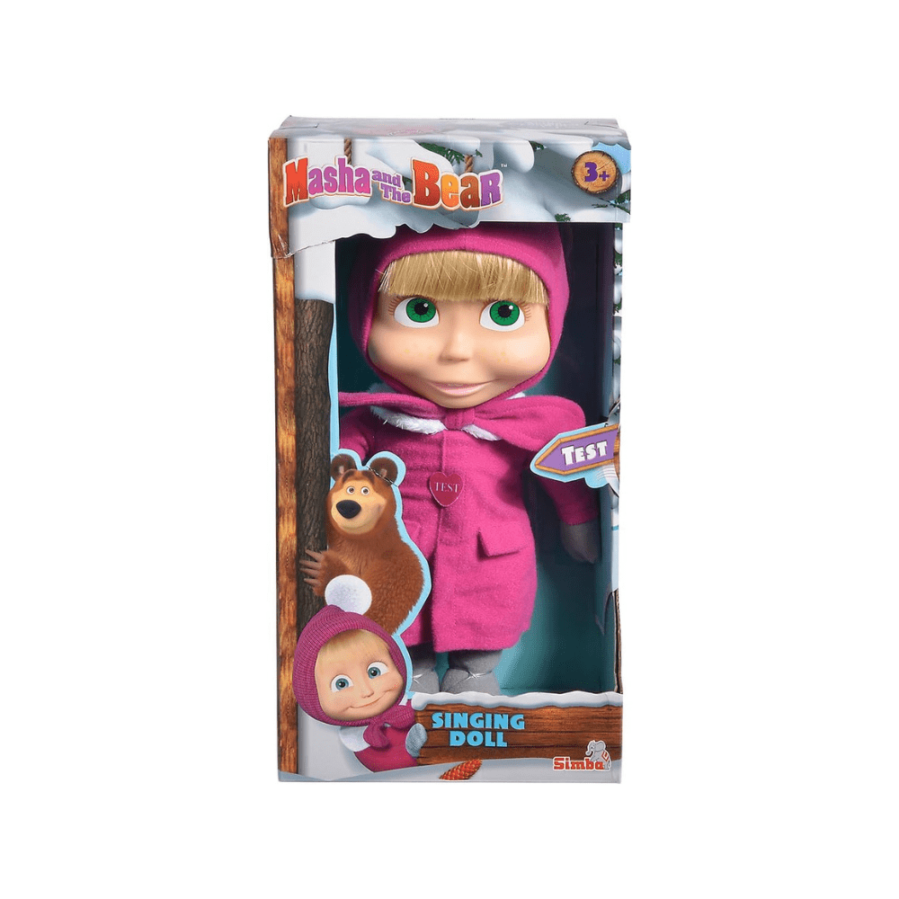 Masha Shake & Sound 30cm Doll | Simba – The Toy Store