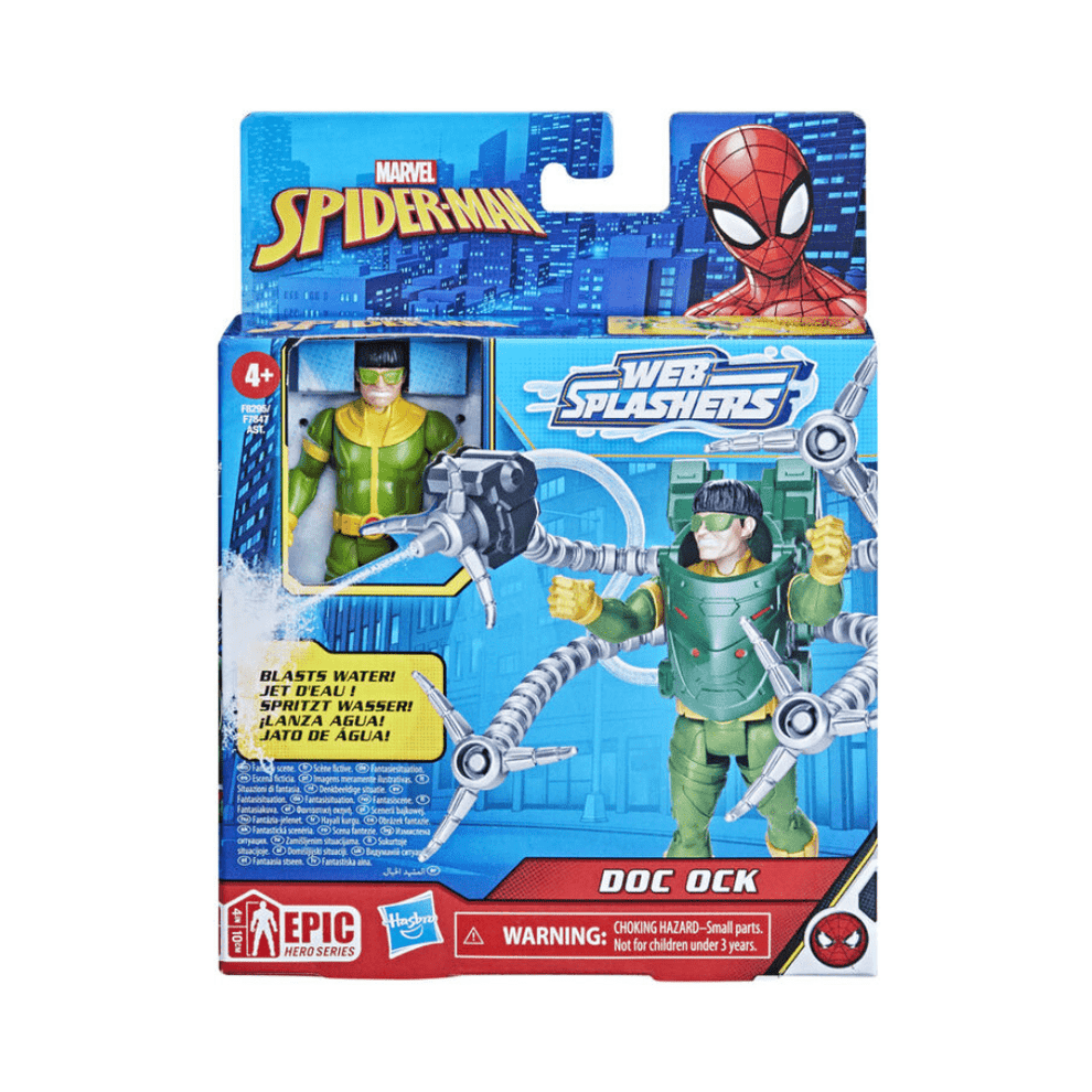 Hasbro Marvel Spider-Man Web Splashers Epic Hero Series | Spiderman ...