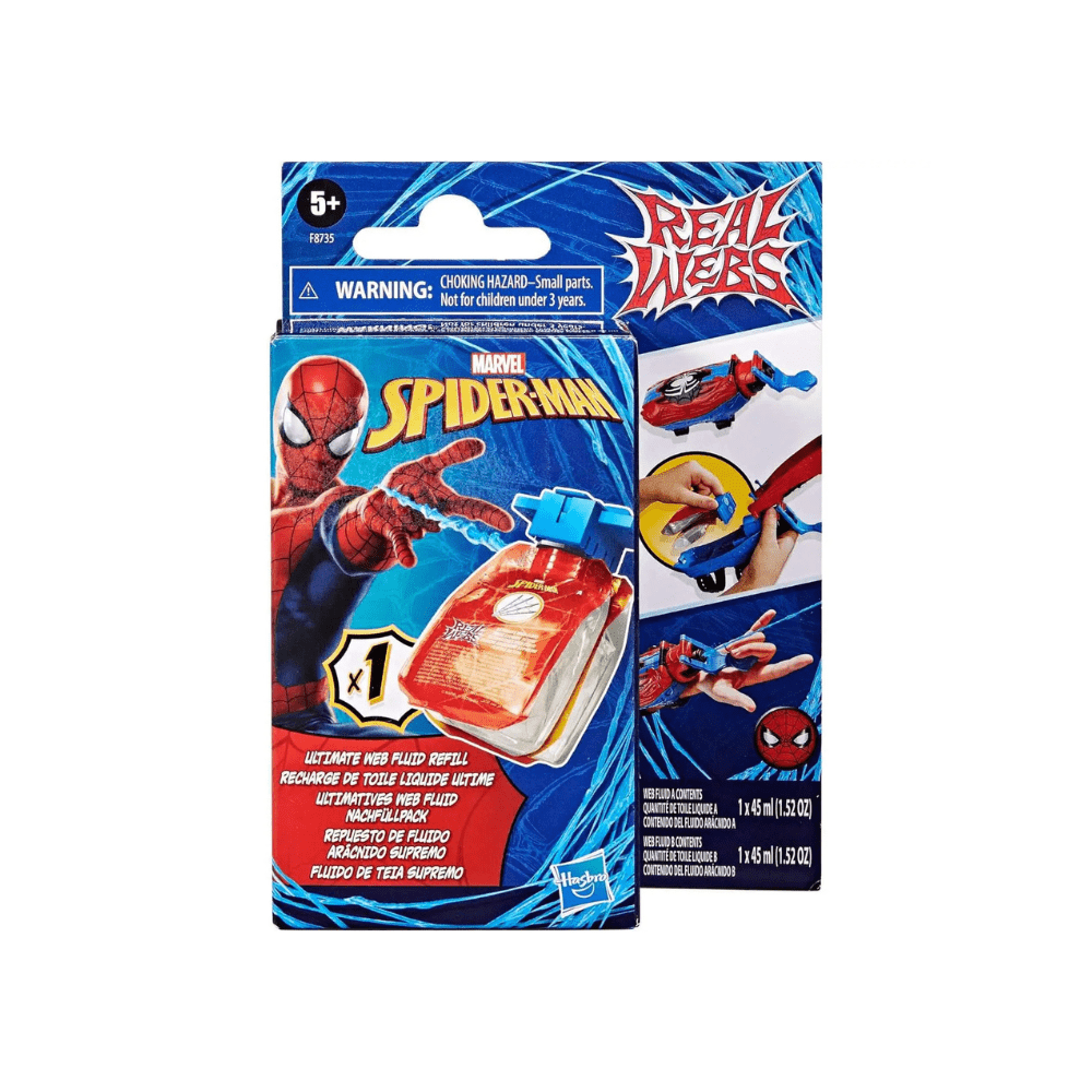 Spider-Man Real Webs Ultimate Web Fluid Refill | Spiderman – The Toy Store