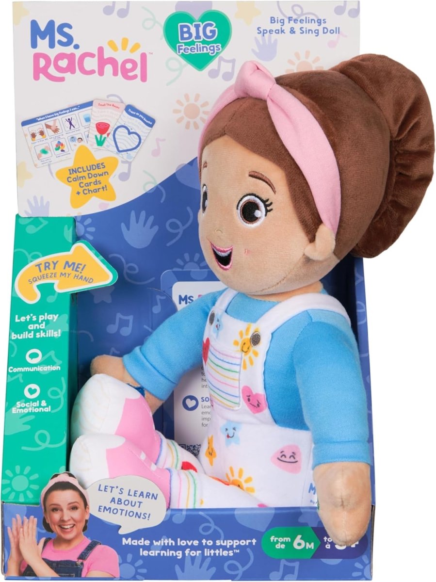 Ms. Rachel Emotions Learning Doll | Spin Master – The Toy Store