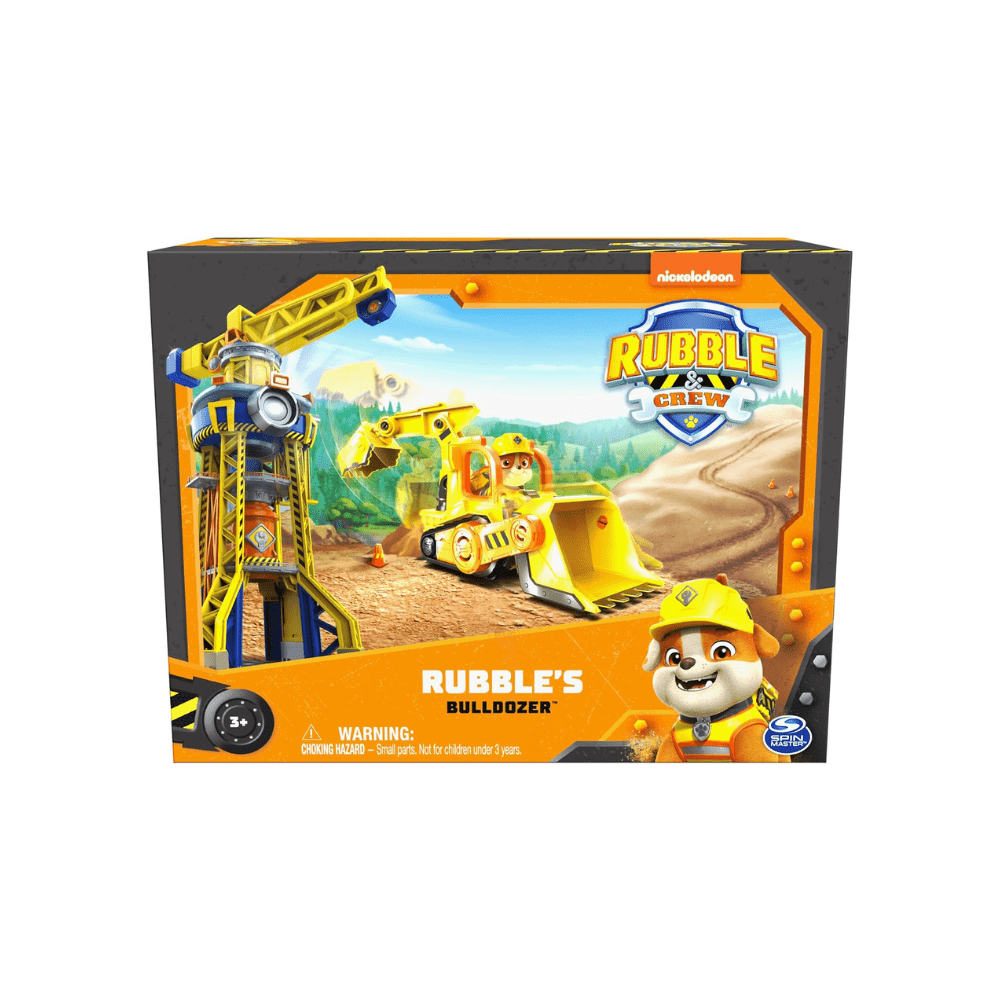 Rubble & Crew, Rubble’S Bulldozer Toy Truck With Movable Parts | Spin Master – The Toy Store