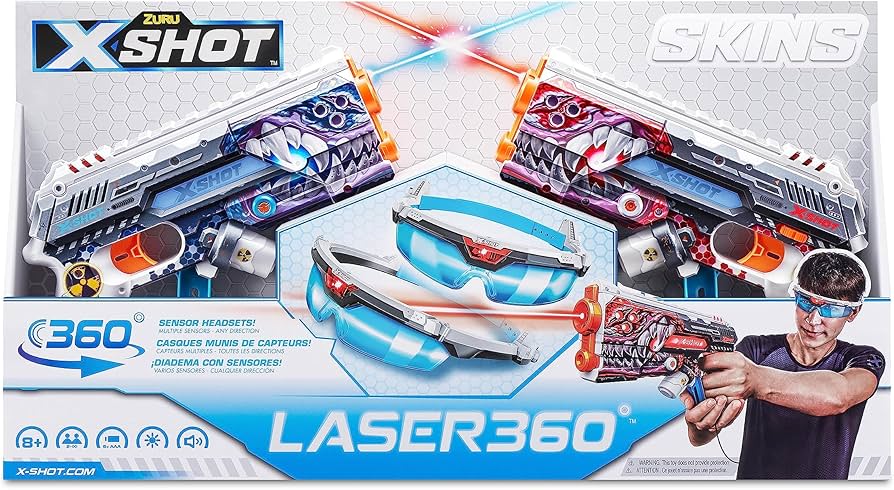 Laser Skins Laser 360 Blaster | X-Shot – The Toy Store