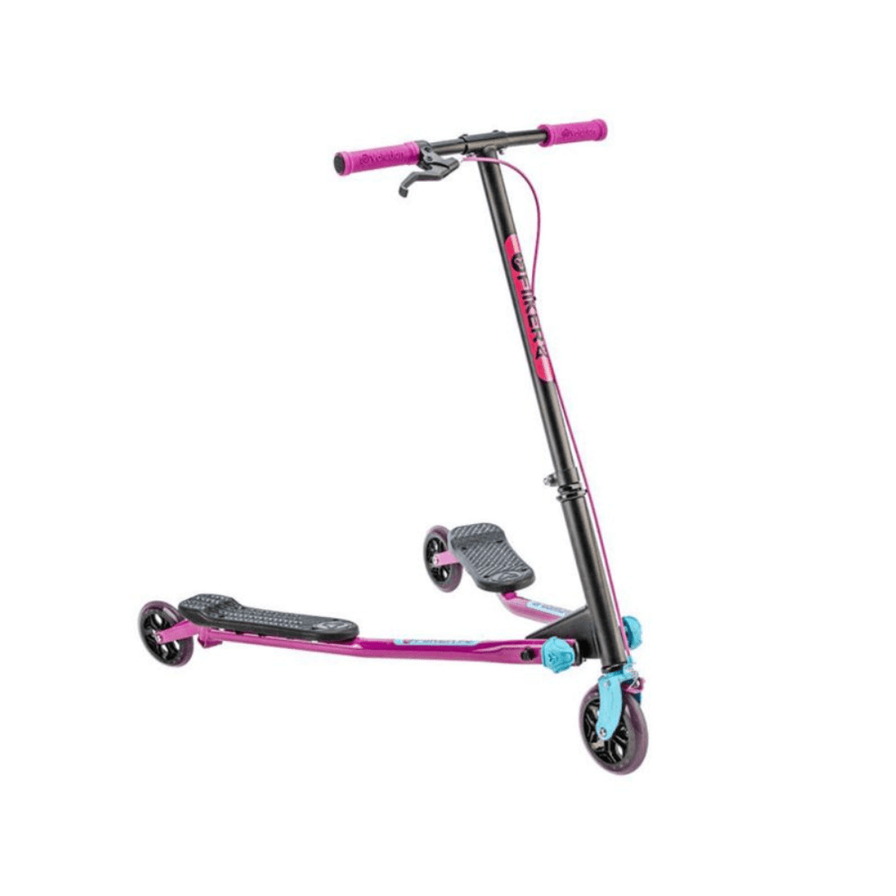 Yvolution Yfliker A3 Air 2018 Refresh Purple/Light Blue Scooter ...