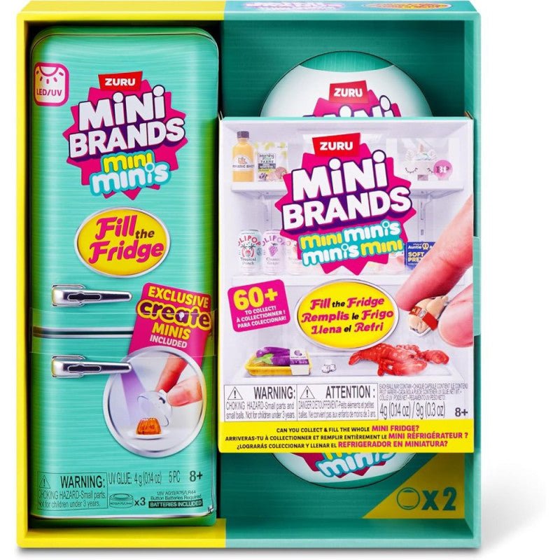 Mini Brands Fill the Fridge Series 1 con 2 Capsules | Zuru – The Toy Store